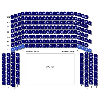 Broadway Theater Seating Chart